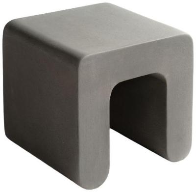 2 x Crisal Decoracion Grey Inverted U-Shaped Outdoor Stool by Choice ...