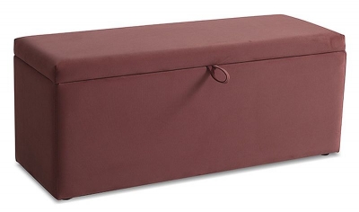 Billie Pink Fabric Blanket Box by Choice Furniture Superstore ...