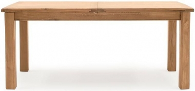 Vida Living Breeze Oak 6 Seater Extending Dining Table by Choice ...