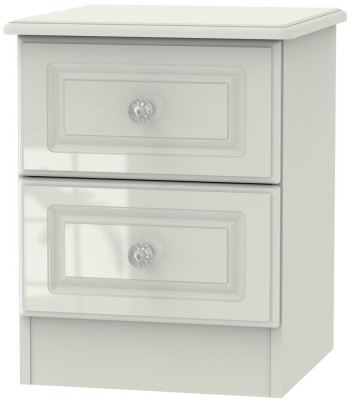 Balmoral Cashmere 2 Drawer Bedside Cabinet by Choice Furniture ...