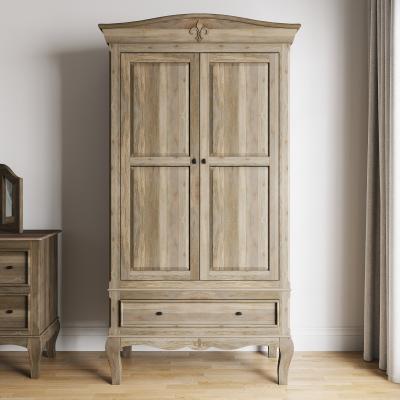 Fleur French Style Grey Wardrobe - 2 Doors by Choice Furniture ...