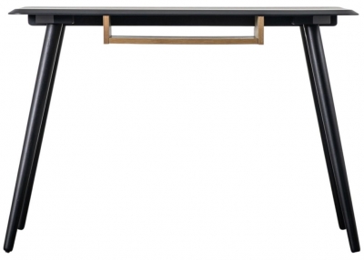 Maddox Black Writing Desk with Shelf by Choice Furniture Superstore ...