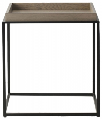 Forden Grey Tray Side Table by Choice Furniture Superstore | ufurnish.com