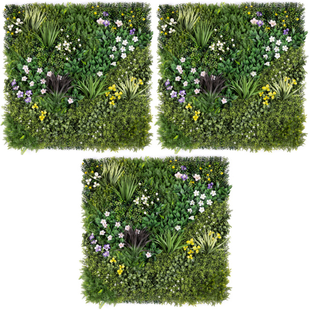 Artificial Spring Bloom Living Wall Panels by Christow | uFurnish.com