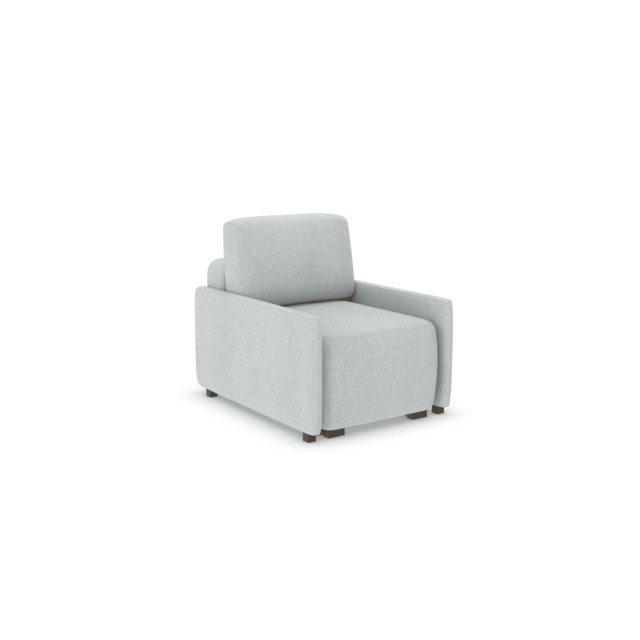 Poppy Chair Bed Settee - Frost by Cocoon | ufurnish.com