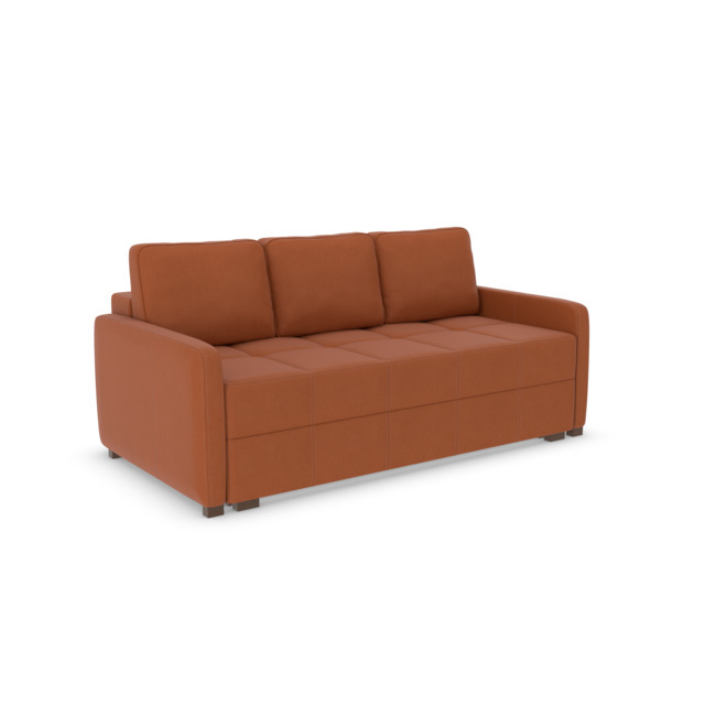 Ashley Three Seater Sofa Bed - Foxy by Cocoon | ufurnish.com