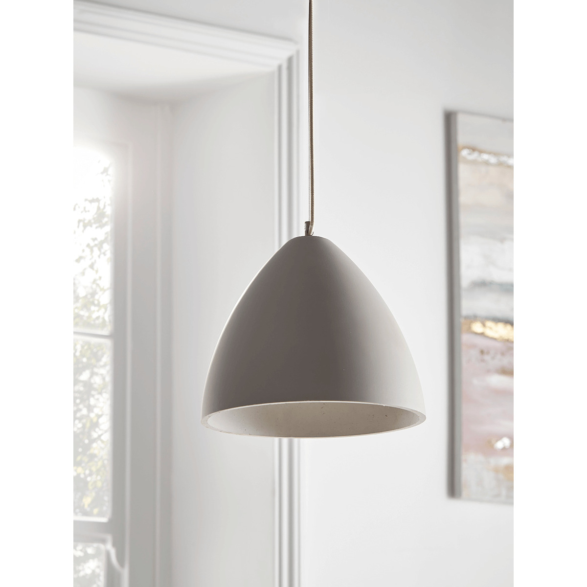 Concrete Pendant by Cox & Cox | ufurnish.com