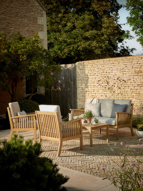 Ravenna Lounge Set - Natural by Cox & Cox | ufurnish.com