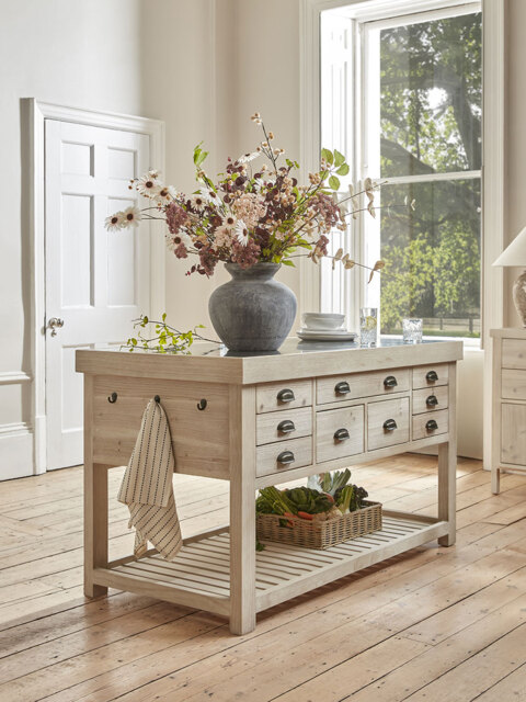 Antonia Kitchen Island Unit by Cox & Cox | ufurnish.com
