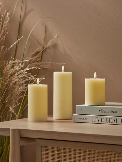 Three Remote Controlled LED Candles by Cox & Cox | ufurnish.com