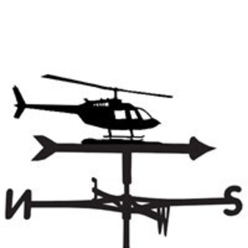 Weathervane in Helicopter Design - Large (Traditional) by Cuckooland ...