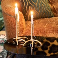 Bold Monkey The Golden Heron Candle Holder - Medium by Cuckooland | ufurnish.com