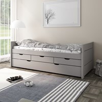 Noomi Solid Wood Tomas Captain Bed - by Cuckooland | ufurnish.com
