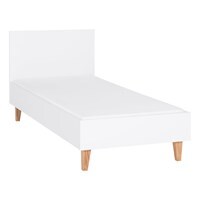 Vox Concept Single Bed in White by Cuckooland | ufurnish.com