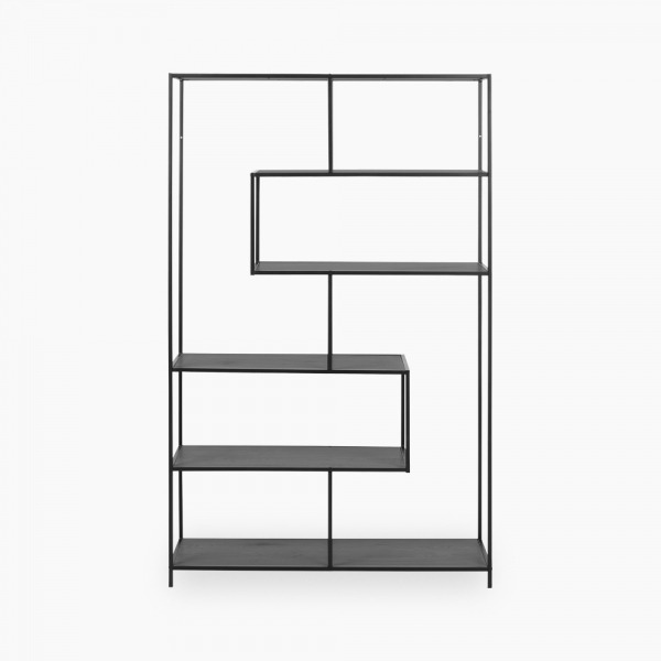 Seaford Large Display Unit, Black Ash Effect by Cult Furniture ...