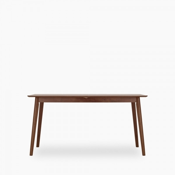 Milton 6-8 Seat Extendable Rectangle Dining Table, Walnut Size: 150cm by Cult Furniture ...