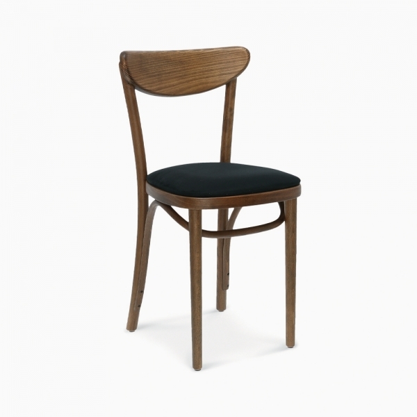 Dada Wooden Dining Chair, Walnut & Vintage Black by Cult Furniture ...