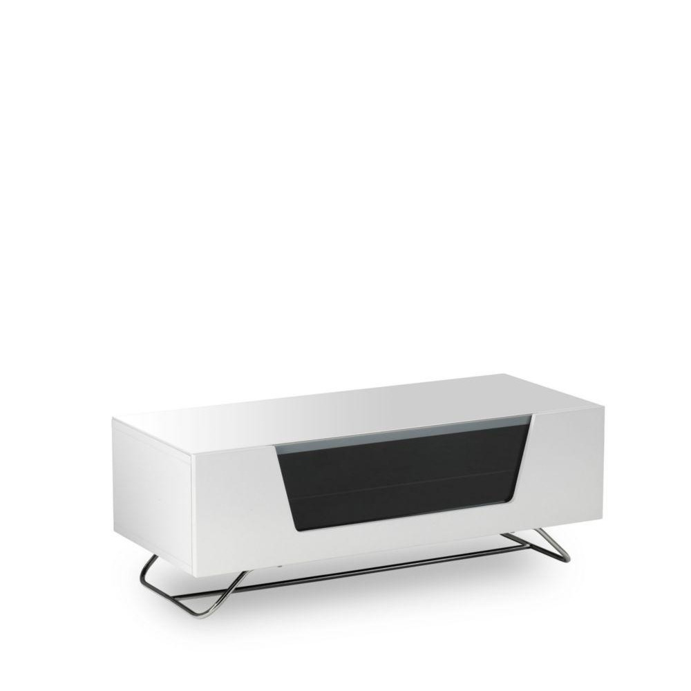Alphason Chromium 2 1000 TV Stand - White, White by Currys | ufurnish.com
