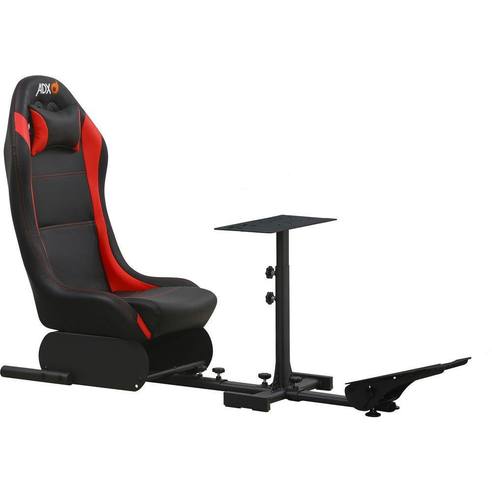 ADX Racing Seat Gaming Chair - Black & Red by Currys | ufurnish.com
