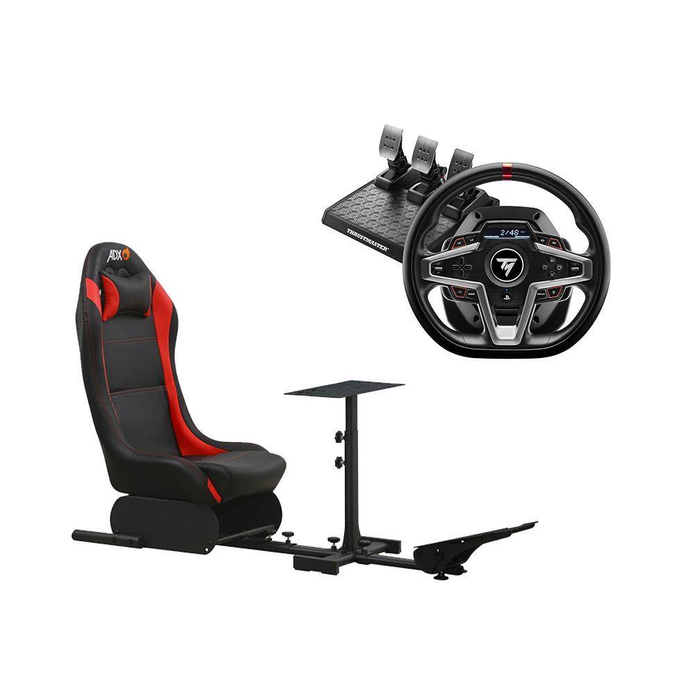 Adx Firebase 22 Cockpit Seat & Thrustmaster T248 Racing Wheel & Pedals ...