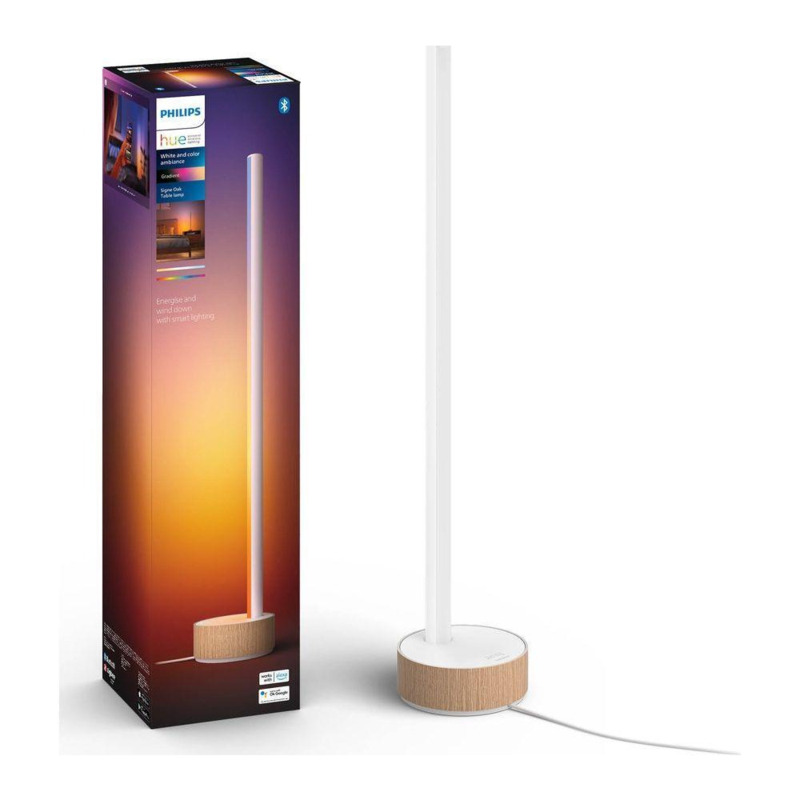 PHILIPS HUE Signe Gradient White & Colour Ambiance Smart LED Table ...