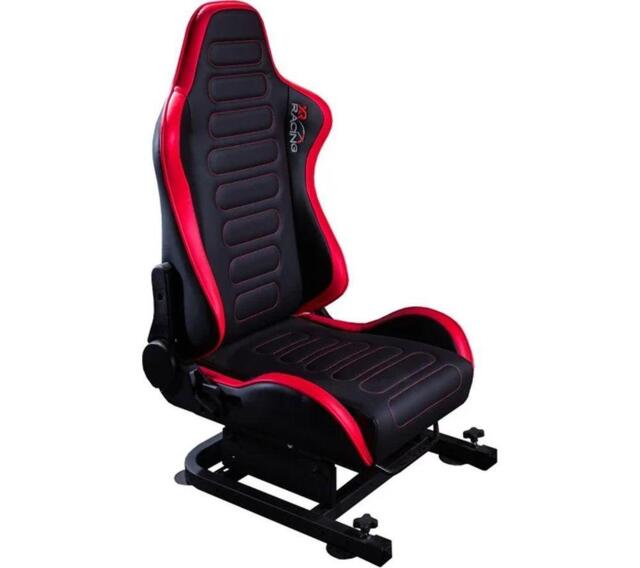 X ROCKER XR Racing Chicane Gaming Chair - Black & Red, Black,Red by ...