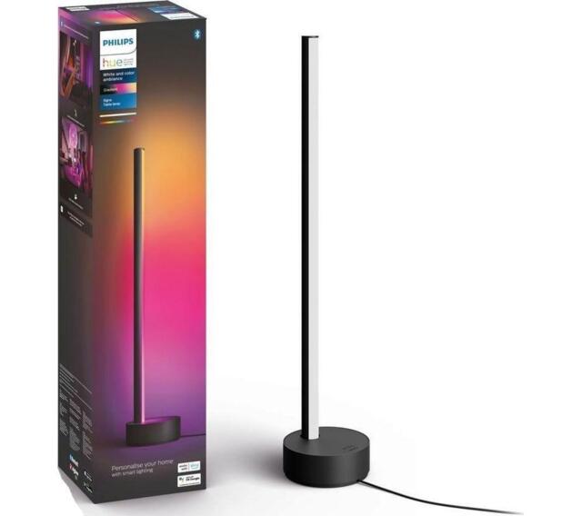 PHILIPS HUE Signe Gradient White & Colour Ambiance Smart LED Table Lamp ...
