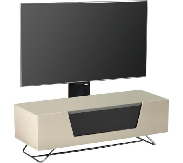 ALPHASON Chromium 2 Cantilever CRO2-1200BKT-IV 1200 mm TV Stand with ...
