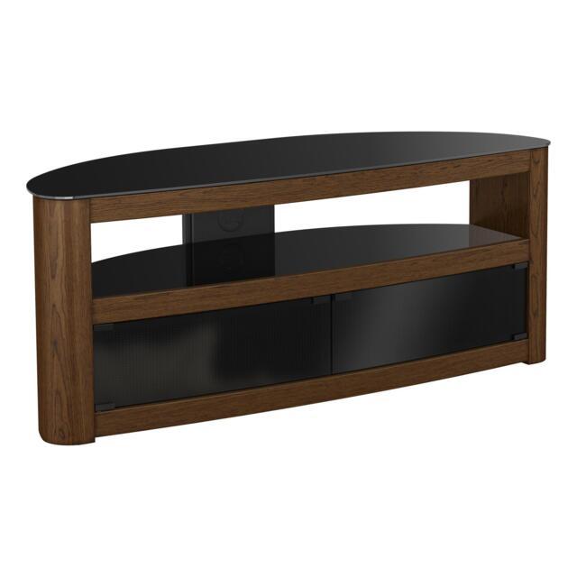 AVF Burghley 1250 mm Curved TV Stand - Walnut, Brown by Currys ...