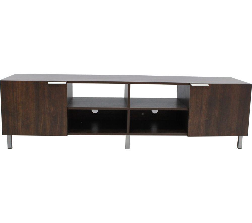 LOGIK L160MDF17 1600 TV Stand Oak Effect Brown by Currys ufurnish