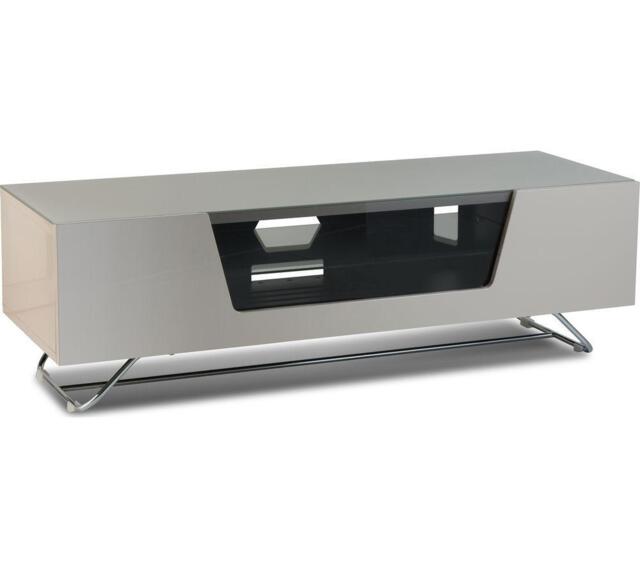 Alphason Chromium 2 1200 TV Stand - Ivory, White by Currys | ufurnish.com