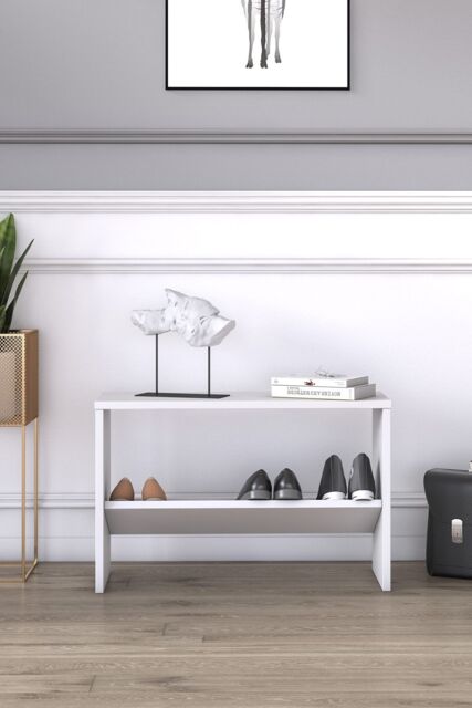 Mio Shoe Rack Storage Shelf, Open Cabinet with 2-tier Shelves by ...