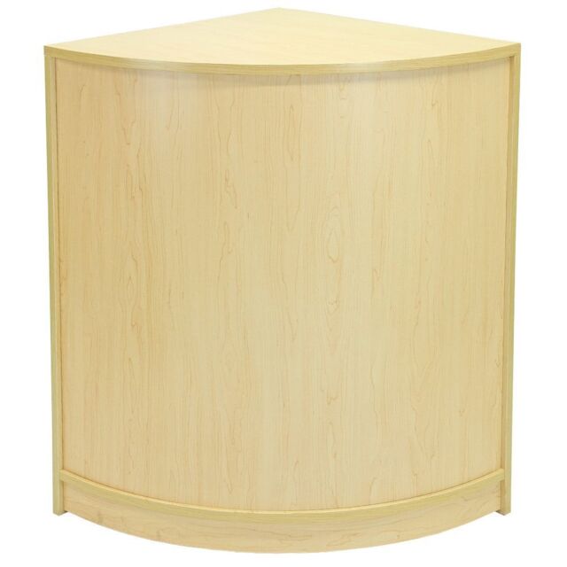 Retail Shop Corner Counter CM60 - Maple by Debenhams | ufurnish.com
