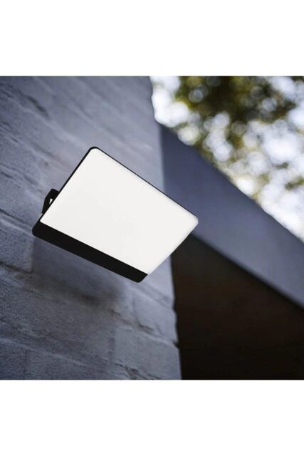 'Parry' 30W LED Floodlight Black Body with Full Front White Opal ...