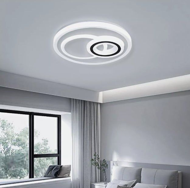 Ceiling Light Flush Mount Round LED Pendant Lamp 40cm by Debenhams ...