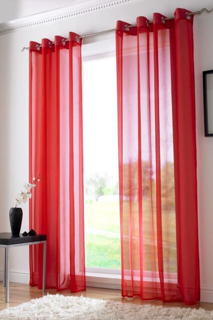 Voile Ringtop Eyelet Curtain Voile Net Panels by Debenhams | ufurnish.com