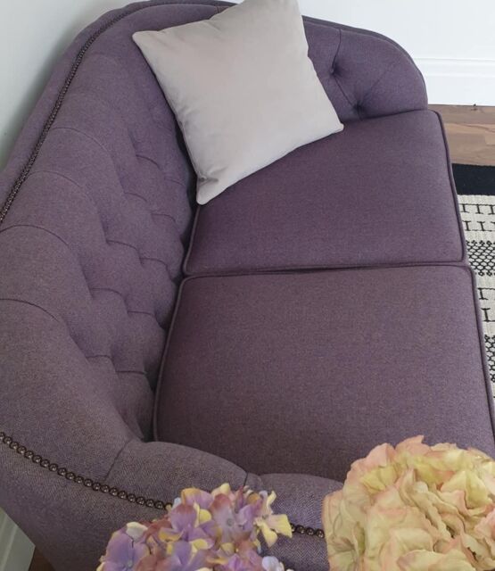 Mayfair Herringbone Wool 2 Seater Sofa by Debenhams | ufurnish.com