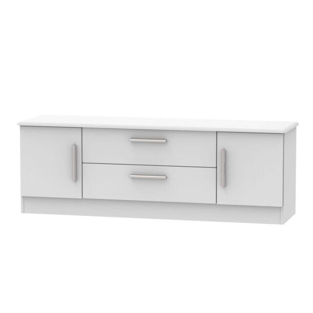 Ready Assembled 2 U Harrow 2 Door 2 Drawer Superwide TV Unit (Ready ...