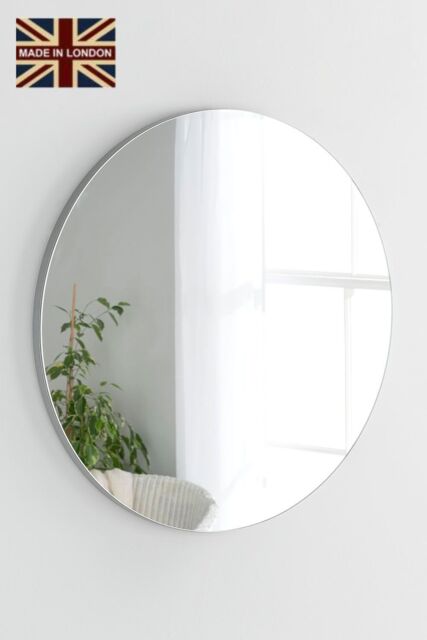 Yearn Mirrors Simple round mirror Silver 50cm by Debenhams | ufurnish.com