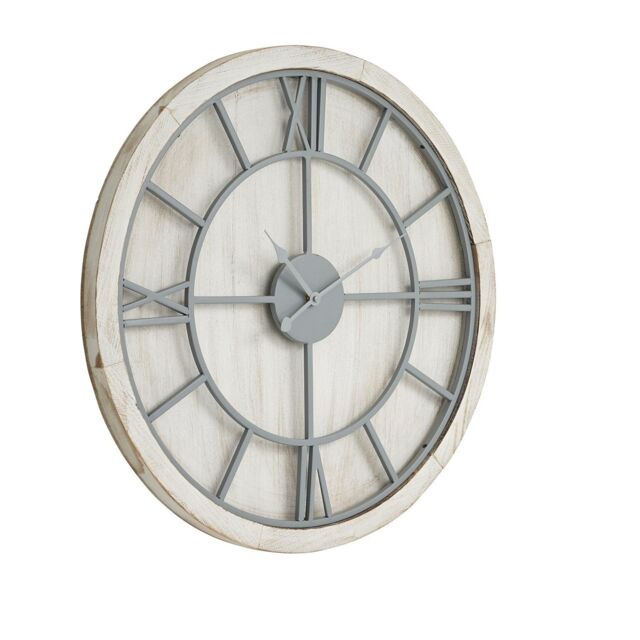Williston White Wall Clock by Debenhams | ufurnish.com
