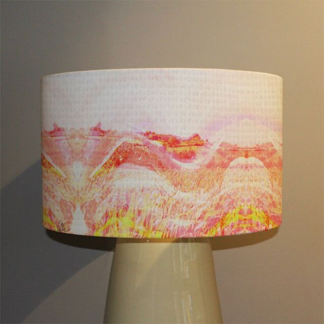 Benjamin Tate Design wheat field ceiling lamp shade in Natural by ...