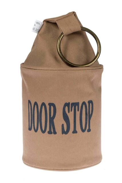 Homescapes Heavyweight Filled Fabric Door Stop in Brown by Debenhams ...