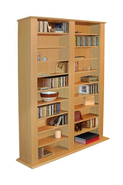 'Genesis' - Multimedia 1060 Cd / 420 Dvd Blu-ray Storage Shelves ...
