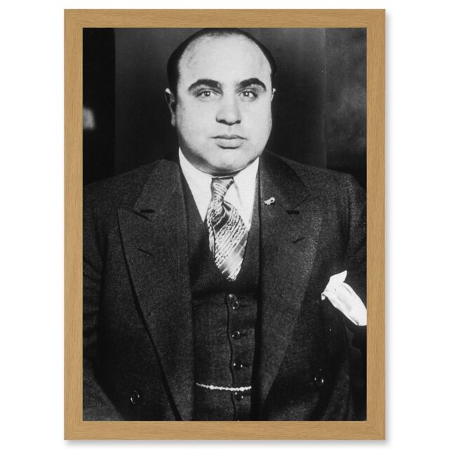 Artery8 Al Capone 1935 Photo Mafia Chicago Gangster The Outfit A4 ...