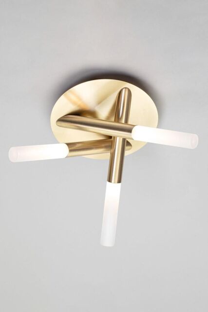 BHS Lighting Cindy Flush Ceiling Light in Metallic Gold by Debenhams ...