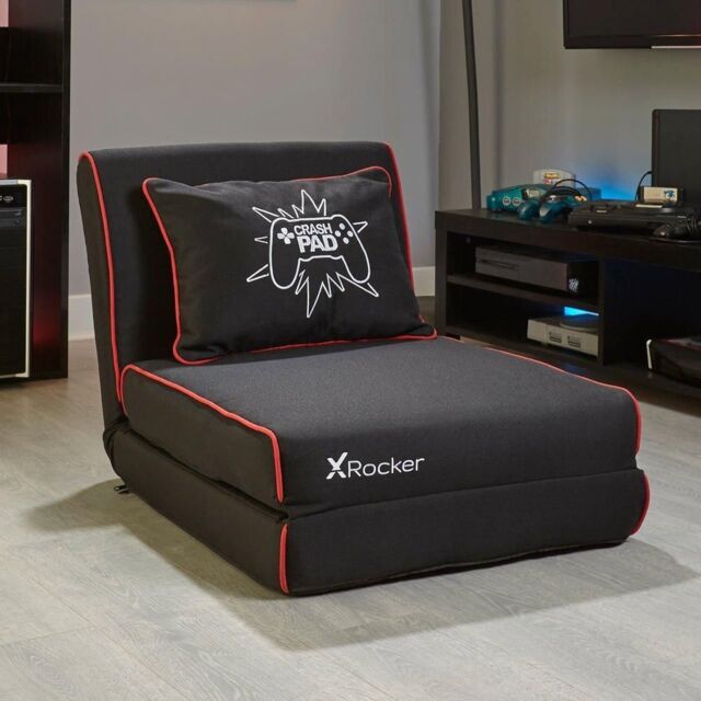 Crash Pad Jr Fold Out Z Frame Futon and Gaming Chair by Debenhams ...