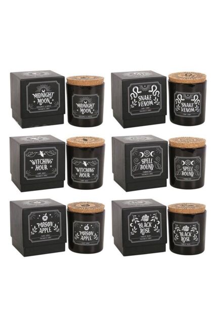 Set of 6 Midnight Ritual Candles by Debenhams | ufurnish.com
