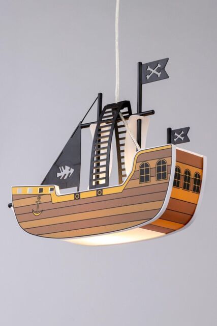 Glow Pirate Ship Pendant Ceiling Light by Debenhams | ufurnish.com