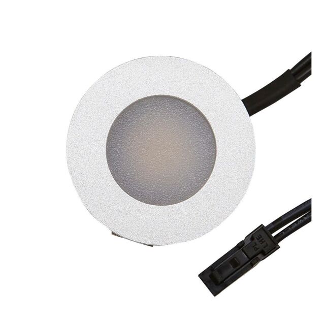 Round 35mm 4000k LED Outdoor Recessed Ground Light Aluminium by ...