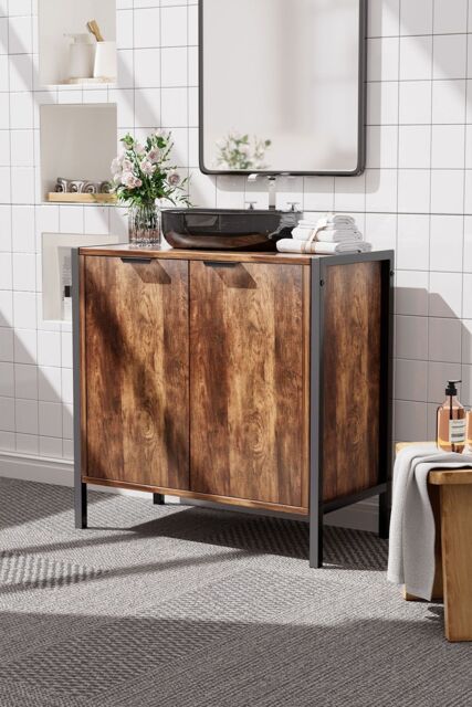 Double-door U-Shaped Undermount Sink Cabinet by Debenhams | ufurnish.com